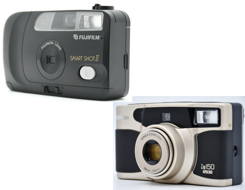 Types of film compact cameras | Vintage Shop Japan