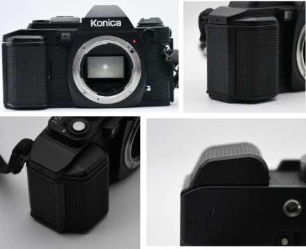 Grip design of a Konica film SLR camera! | Vintage Shop Japan
