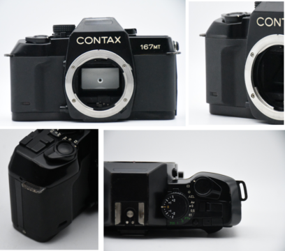 Grip design of a CONTAX film SLR camera! | Vintage Shop Japan