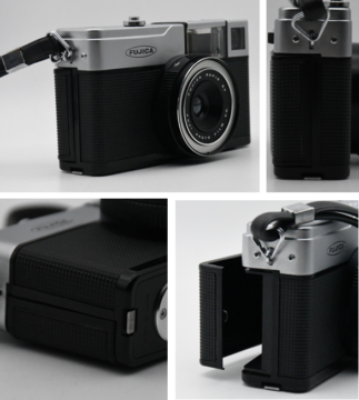 Film chamber open knob design for FUJIFILM’s Rapid System film compact ...